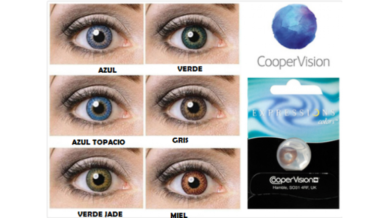 Lentillas de colores graduadas, sin graduar y de disfraz - Vipsual